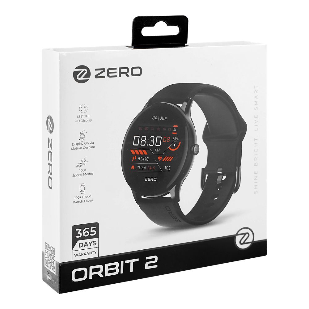 Zero 1.38 Inch TFT HD Display Orbit 2 Smart Watch, IP68 Water Resistant ...