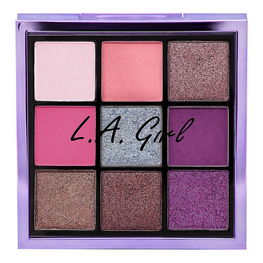 L.A. Girl Keep It Playful Eyeshadow Palette, GES436 Playtime, 14g, 9-Pack