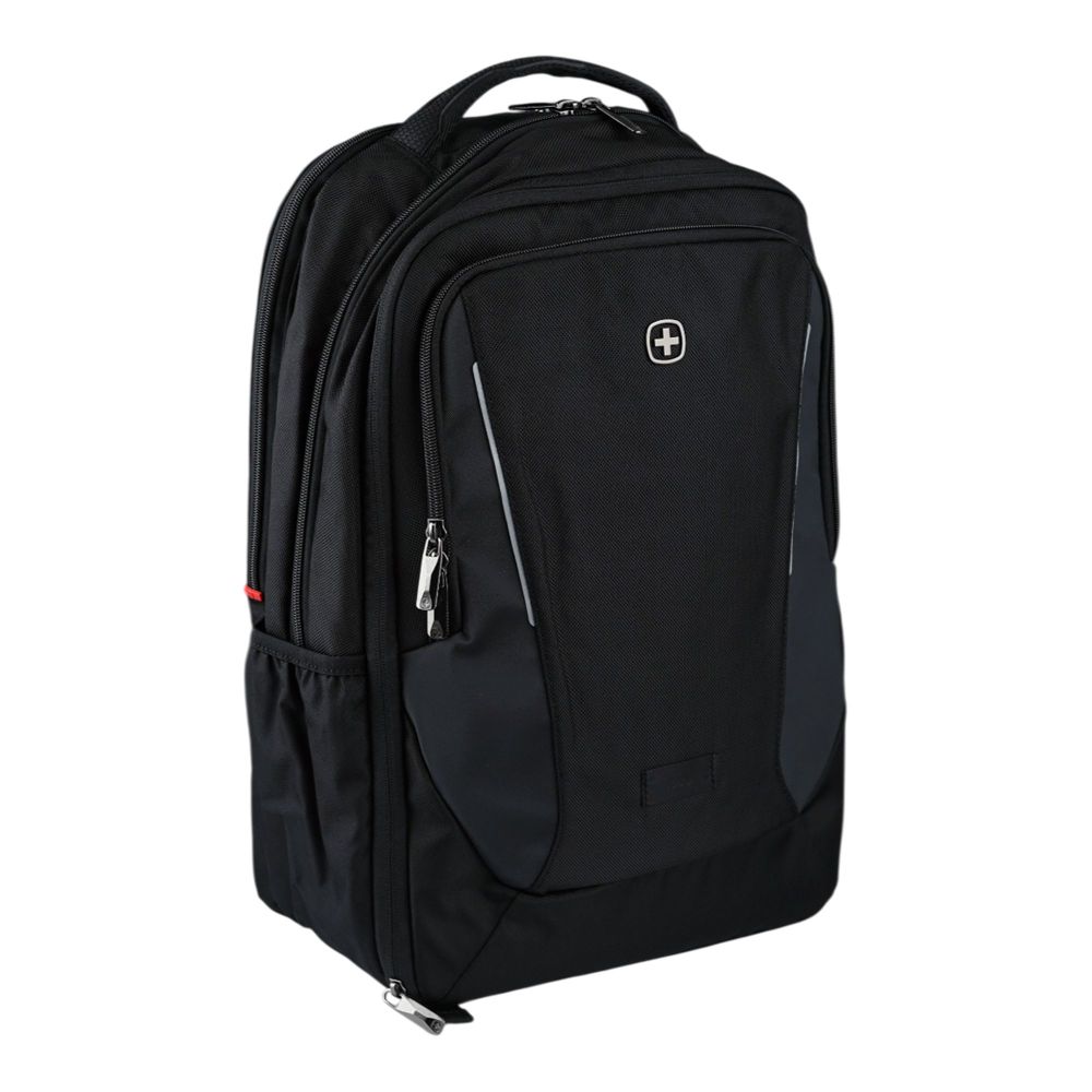 Wenger XE Extent 17" Laptop Backpack With Tablet Pocket, Black, 612741