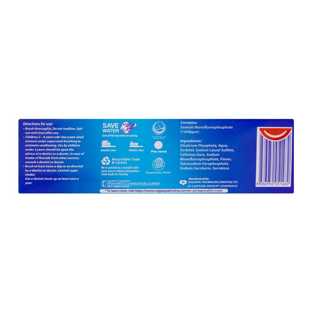 Colgate Maximum Cavity Protection Great Regular Amino Power Tooth Paste ...