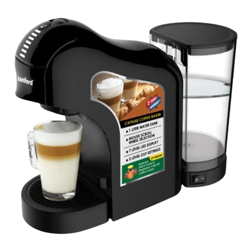 Sanford 3-In-1 Capsule Coffee Maker, 1400W, 220-240V, SF-1384CM