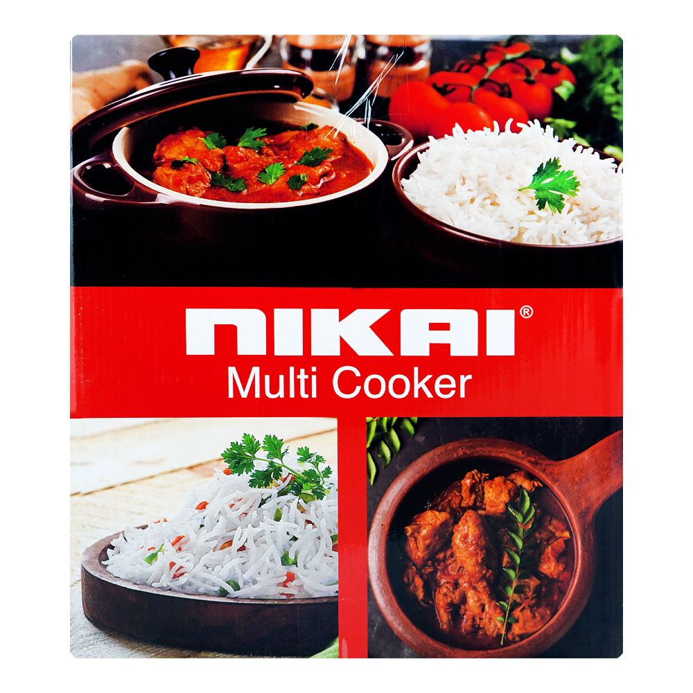 Nikai Multi Cooker, 1000W, 220-240V, 6 Liters, NEP-682DX