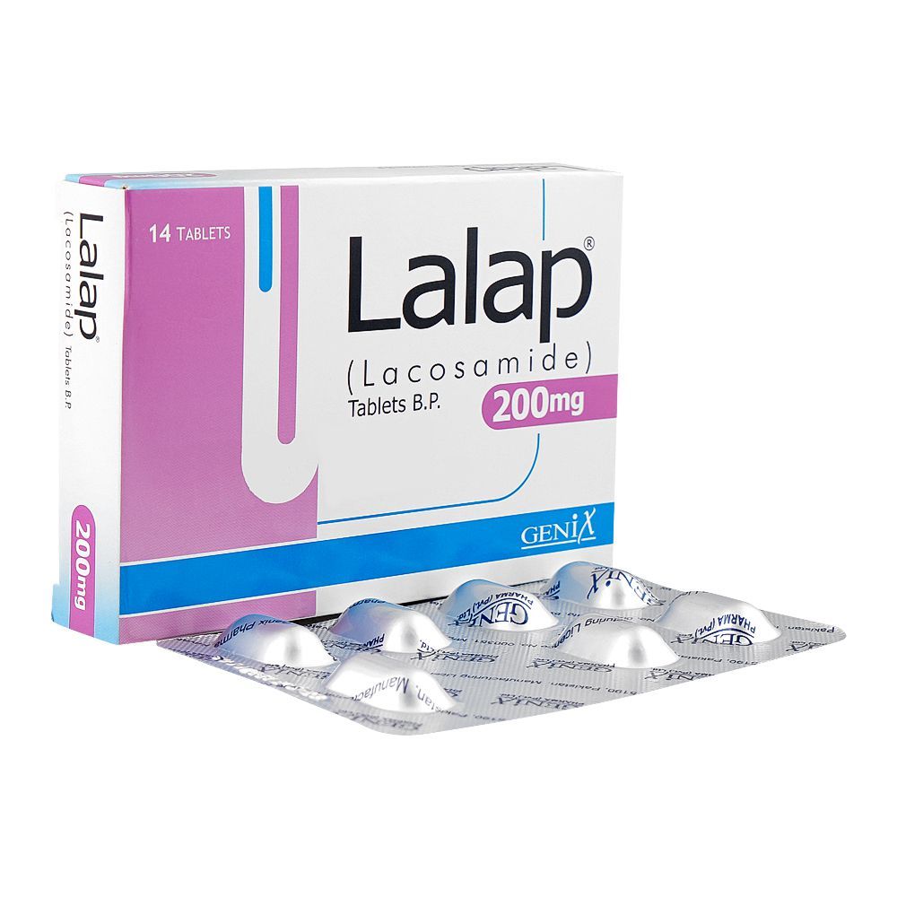 Genix Pharma Lalap Tablet, 200mg, 14-Pack