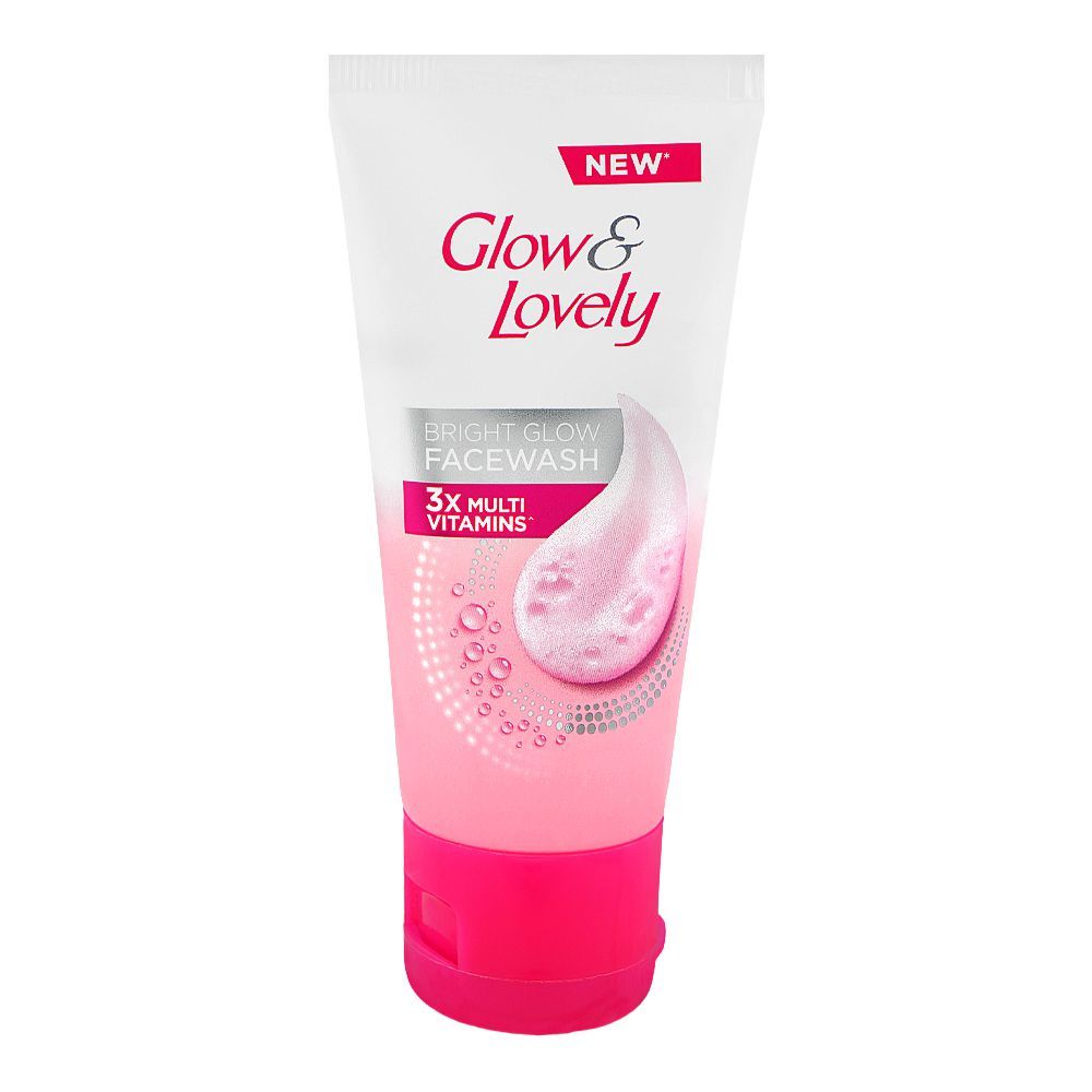 Glow & Lovely Bright Glow 3x Multi-Vitamins Face Wash, For All Skin ...