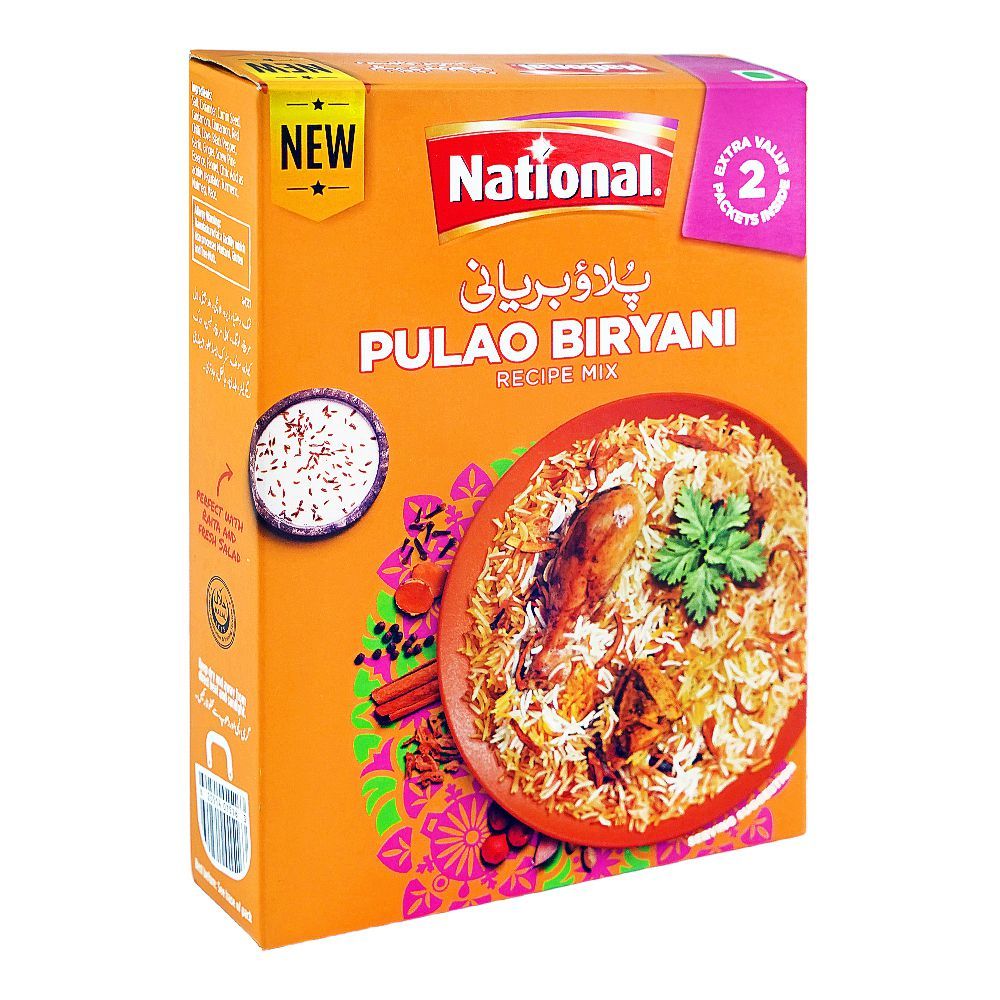 National Pulao Biryani Recipe Masala, 105g