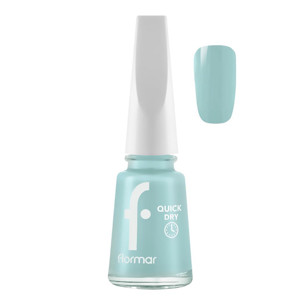Flormar Quick Dry 60 Nail Enamel, QD44 Mermaid, 11ml