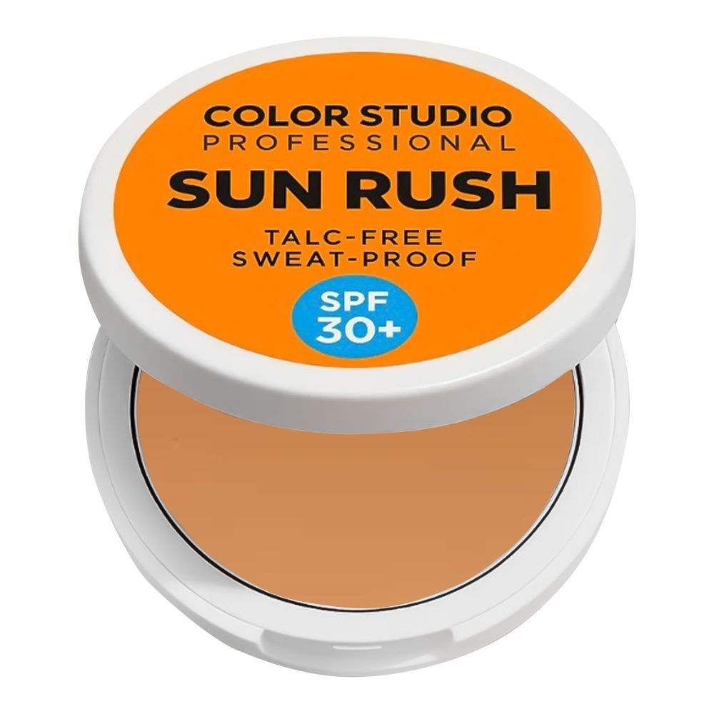 Color Studio Sun Rush Talc-Free Sweat-Proof Powder, 102 Silk Beige