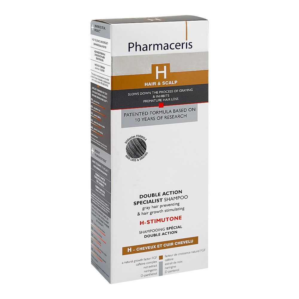 Pharmaceris Double Action Shampoo, For Very Sensitive Skin, 250ml