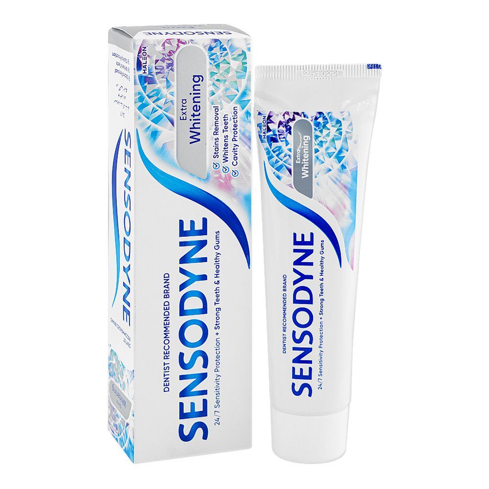 Sensodyne Extra Whitening Toothpaste, 70g