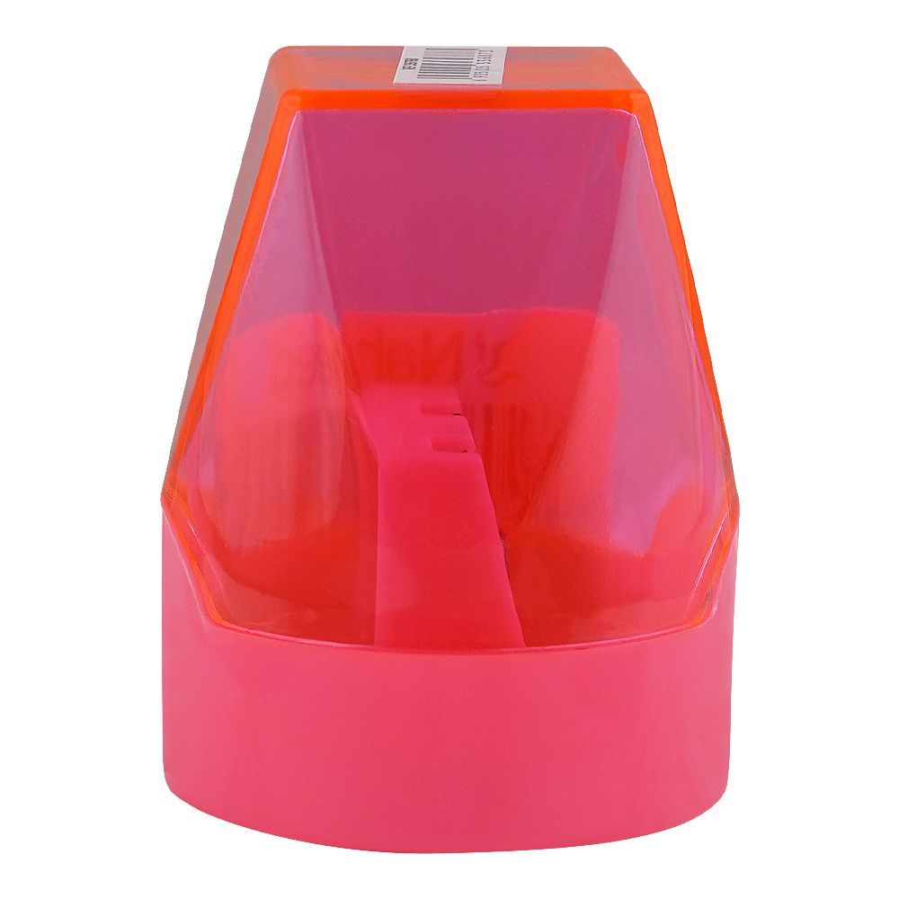 Deli 2 Hole Pencil Sharpener, Pink, E39768