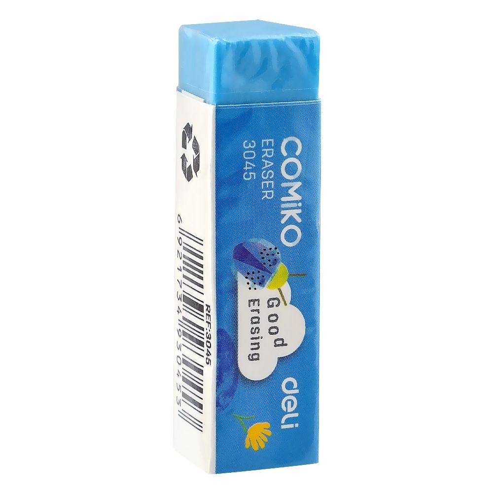 Deli Comiko Eraser, Blue, E3045