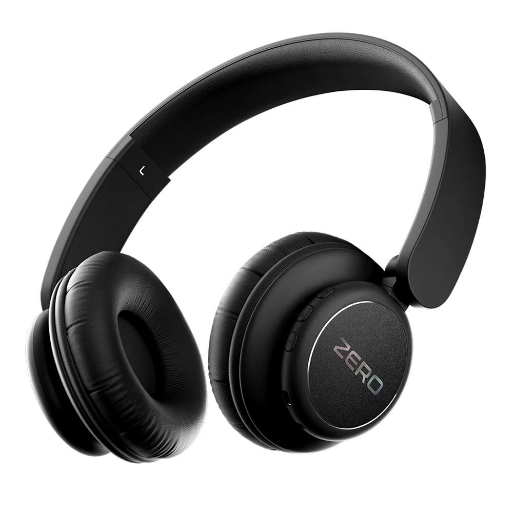 Zero Storm Wireless Headphone, 70 Hours Play Time, Black