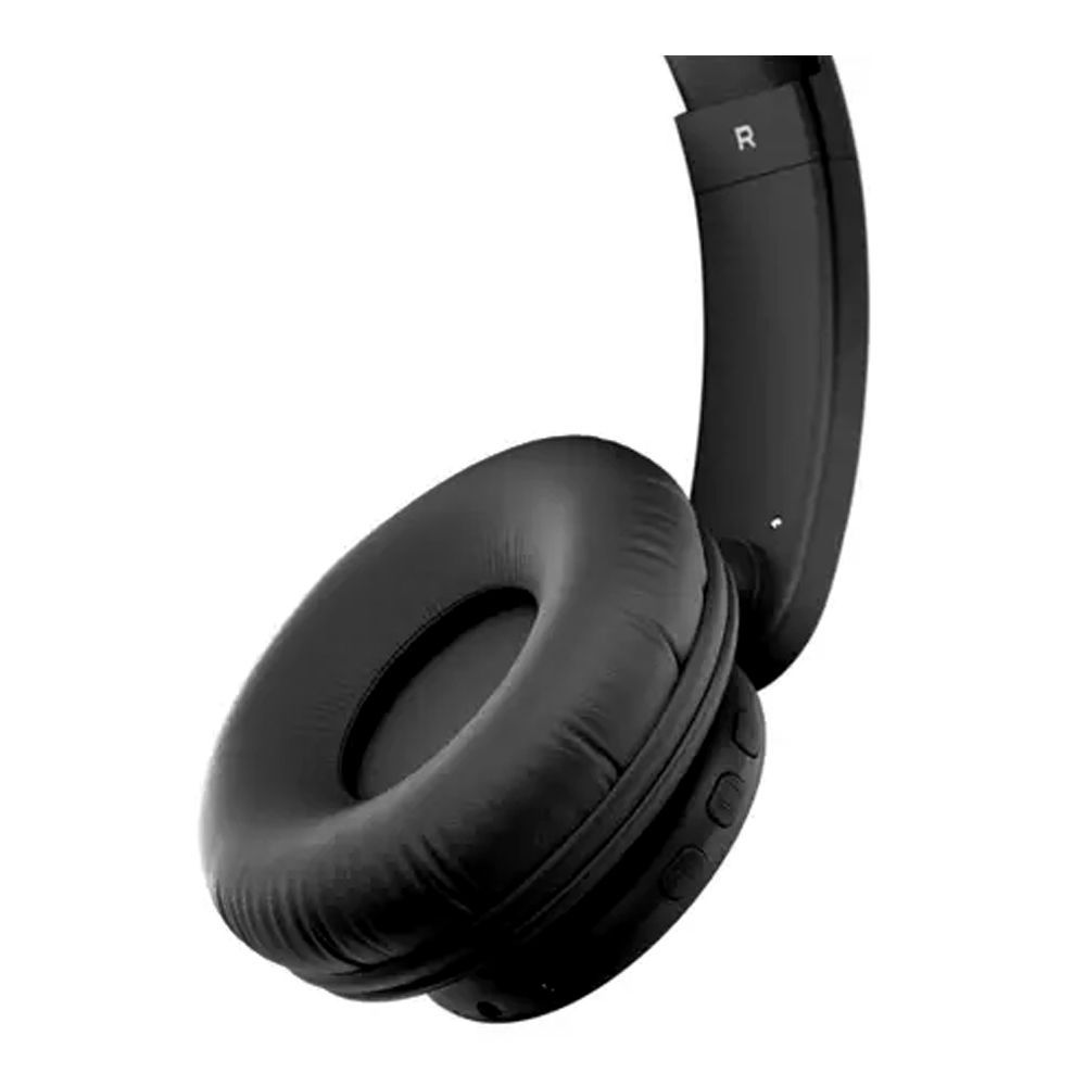 Zero Storm Wireless Headphone, 70 Hours Play Time, Black