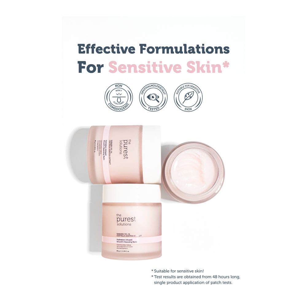 The Purest Solution Hydration Infused Smooth Cleansing Balm, Vegan, For ...