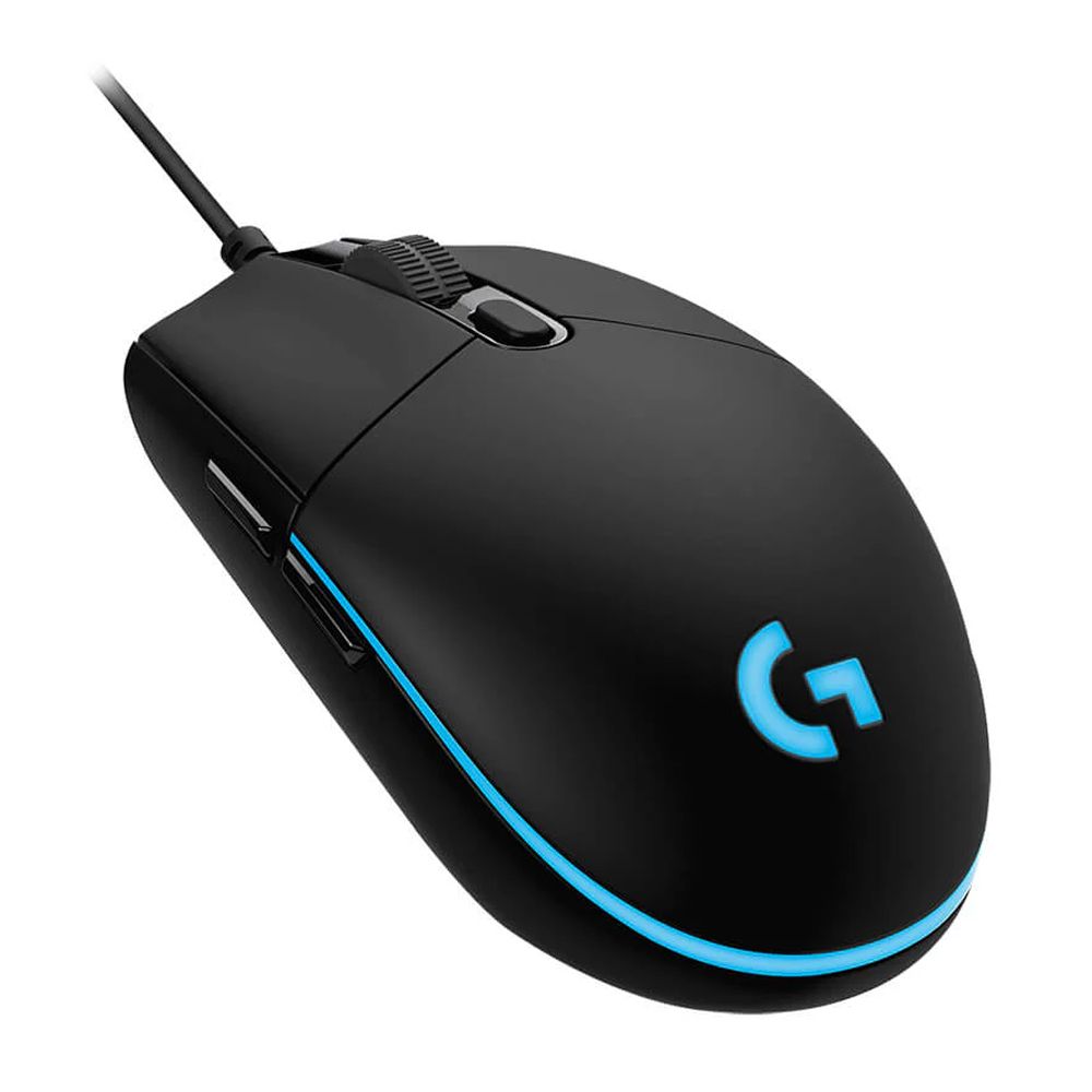 Logitech Pro Wired Gaming Mouse, Black, 910-005442