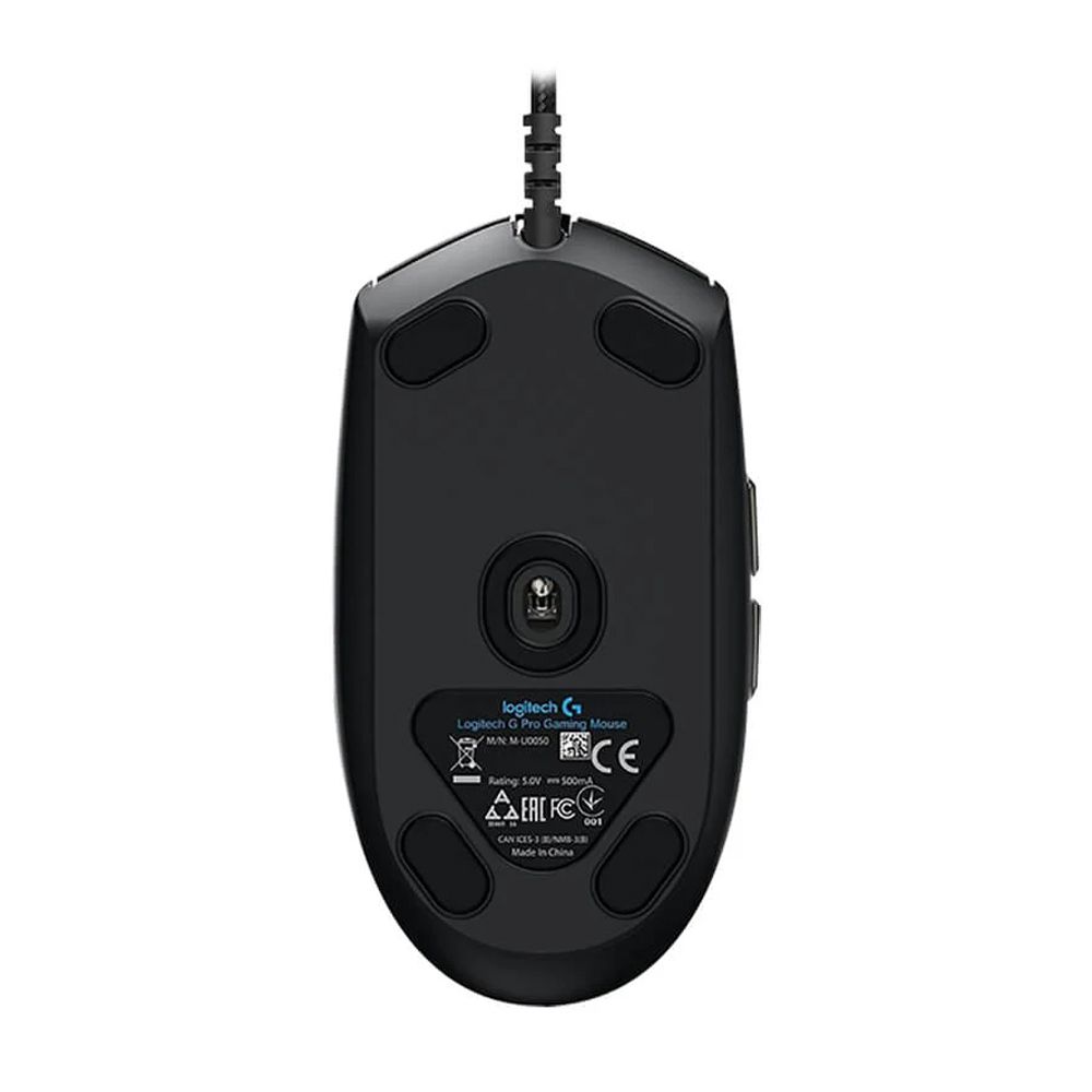 Logitech Pro Wired Gaming Mouse, Black, 910-005442