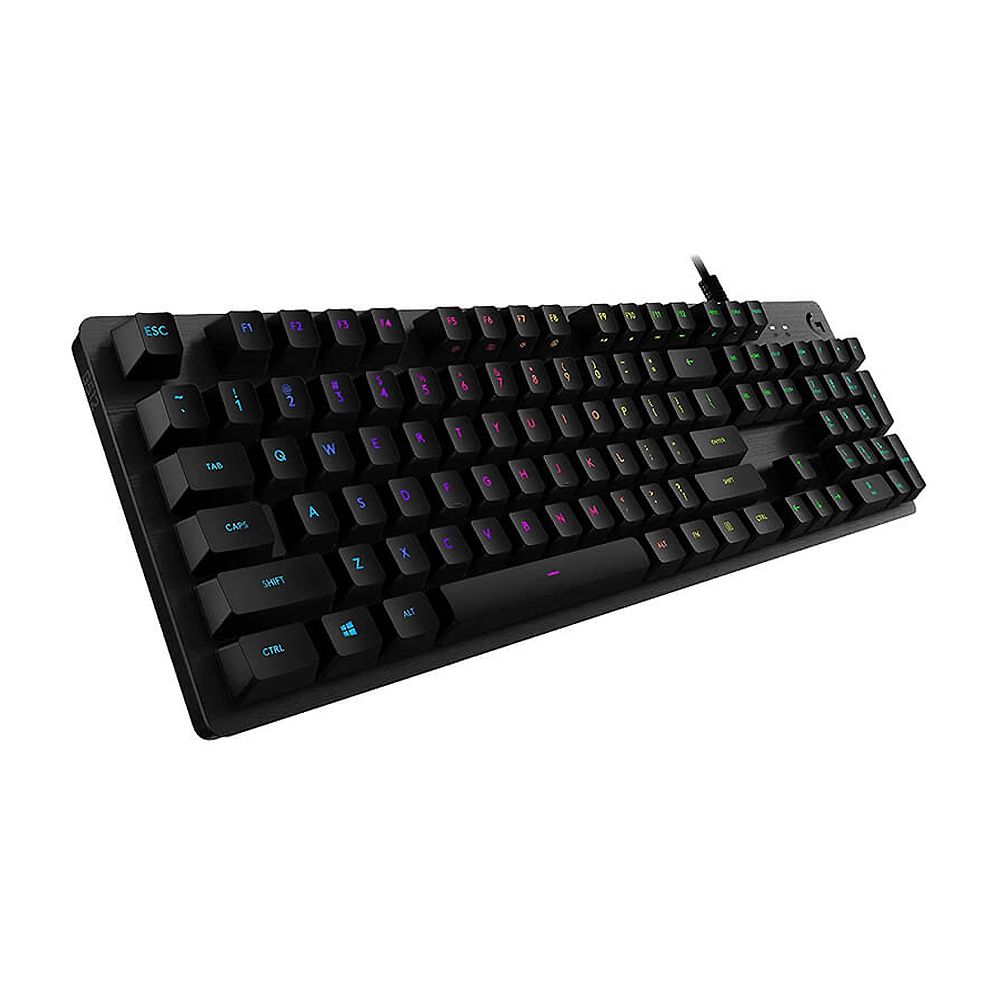 Logitech Carbon RGB Mechanical Gaming Keyboard, GX Blue, G512, 920-008949