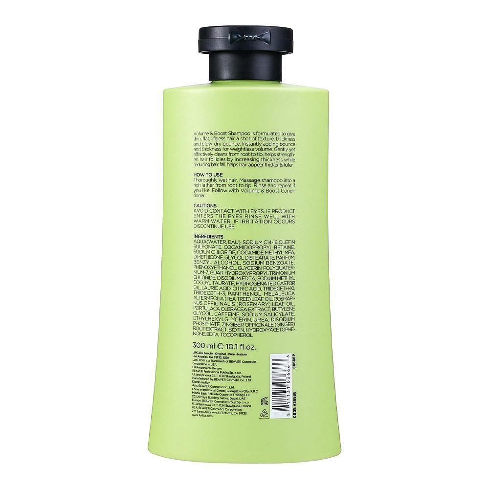 Beaver Luxliss Tea Tree, Rosemary, Biotin Volume & Boost Shampoo ...