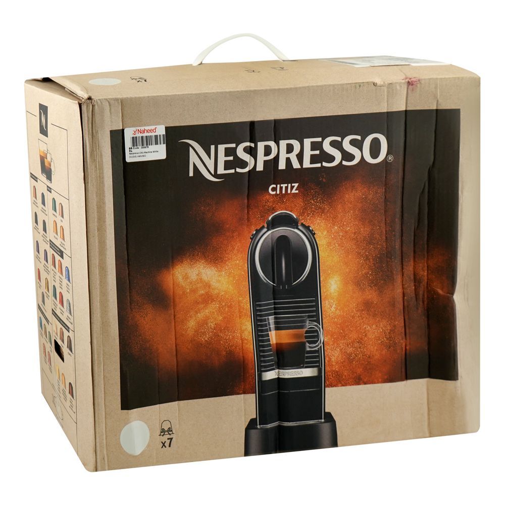 Nespresso Citiz Capsule Coffee Mechine, 1260W, 220-240V, White, D113-EU ...