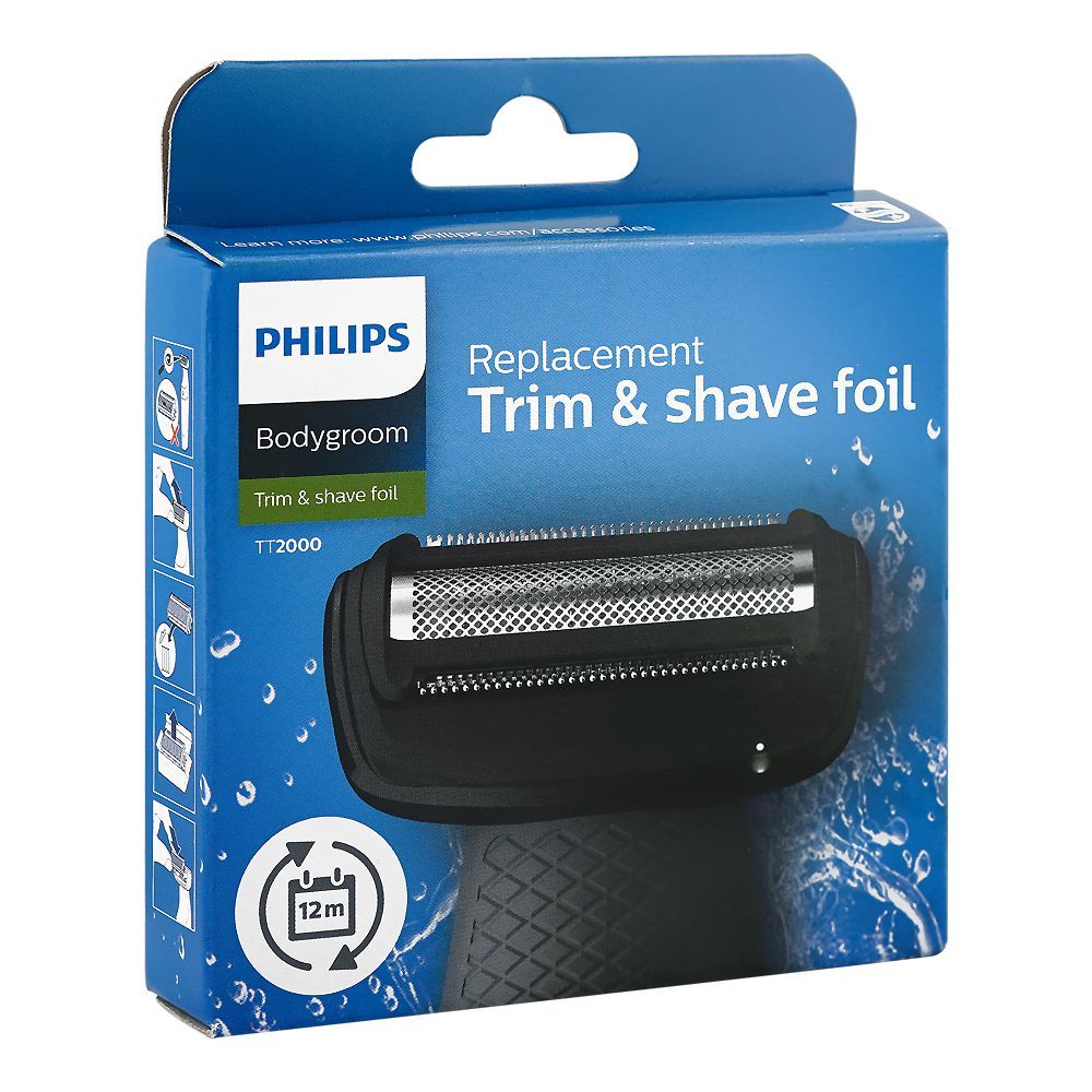 Philips Bodygroom Replacement Trim & Shave Foil, Waterproof, TT2000/43