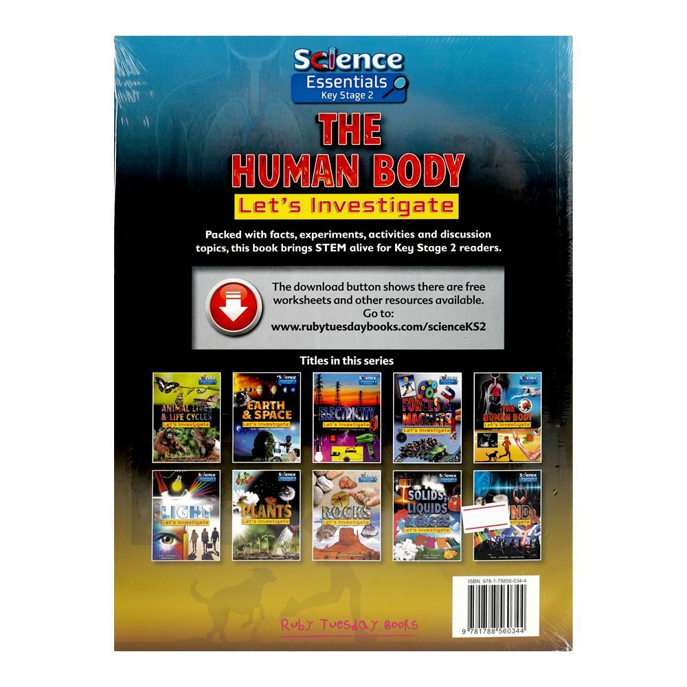 Ruby Tuesday Books Science Essentials Key Stage 2 The Human Body Let'S ...