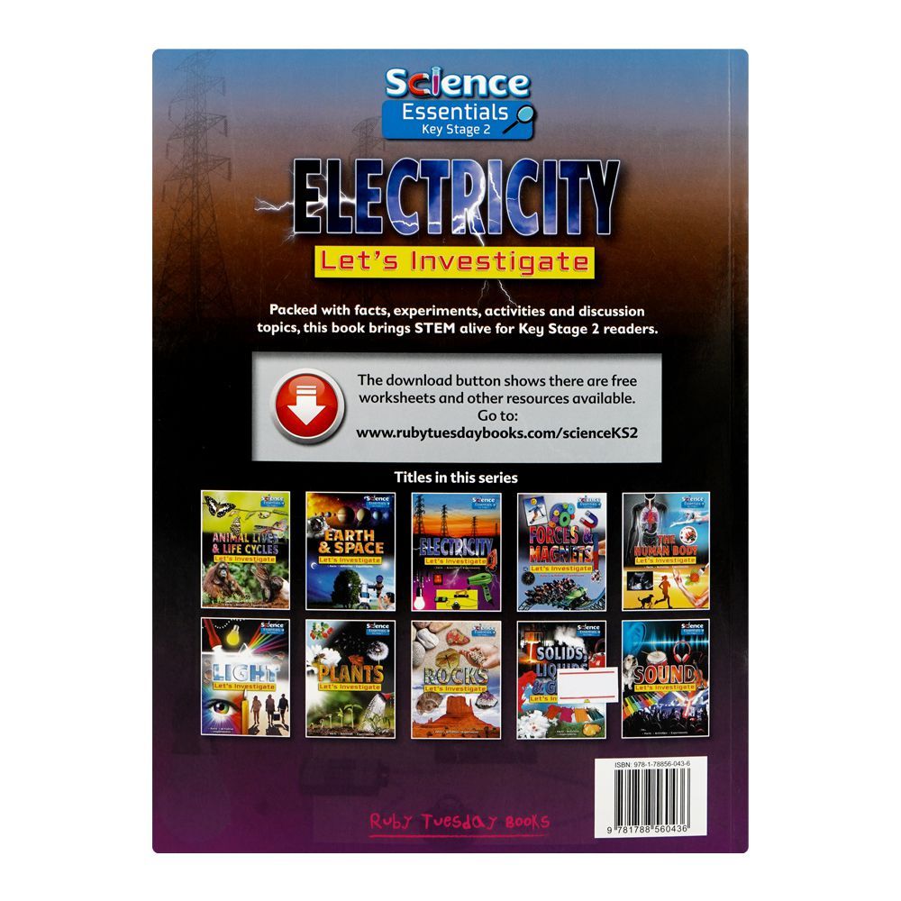 Ruby Tuesday Books Science Essentials Key Stage 2 Electricity Let'S ...