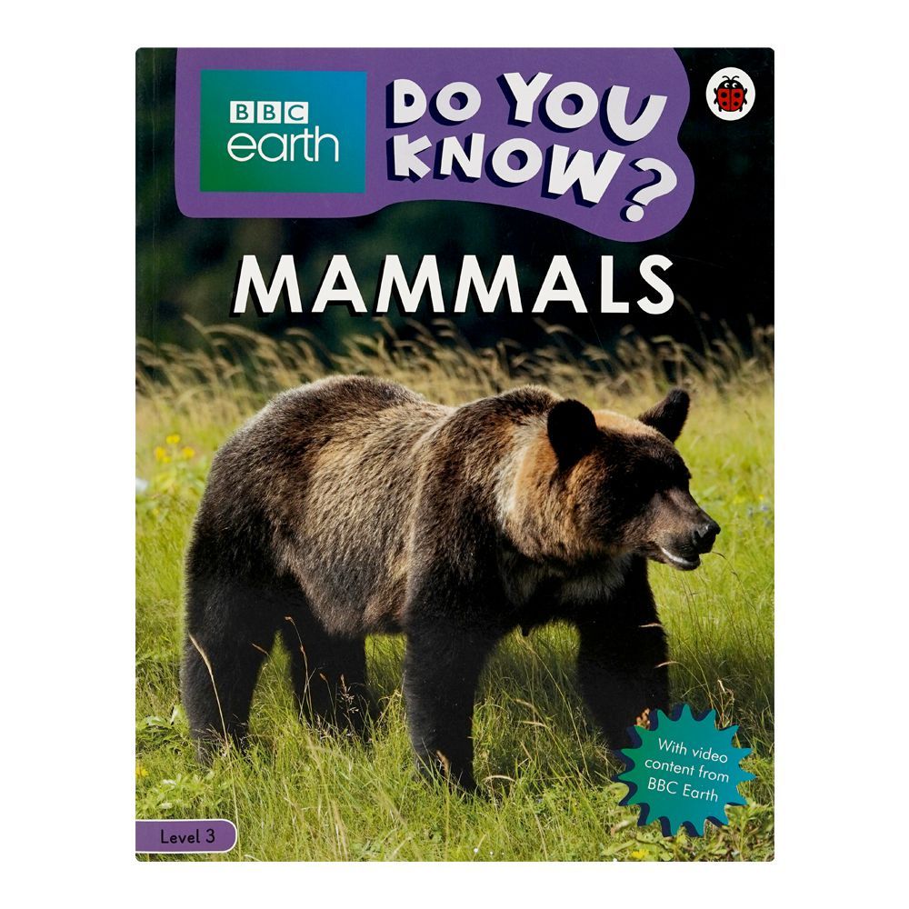 Ladybirds Books Do You Know Level 3 Bbc Earth Mammals Book