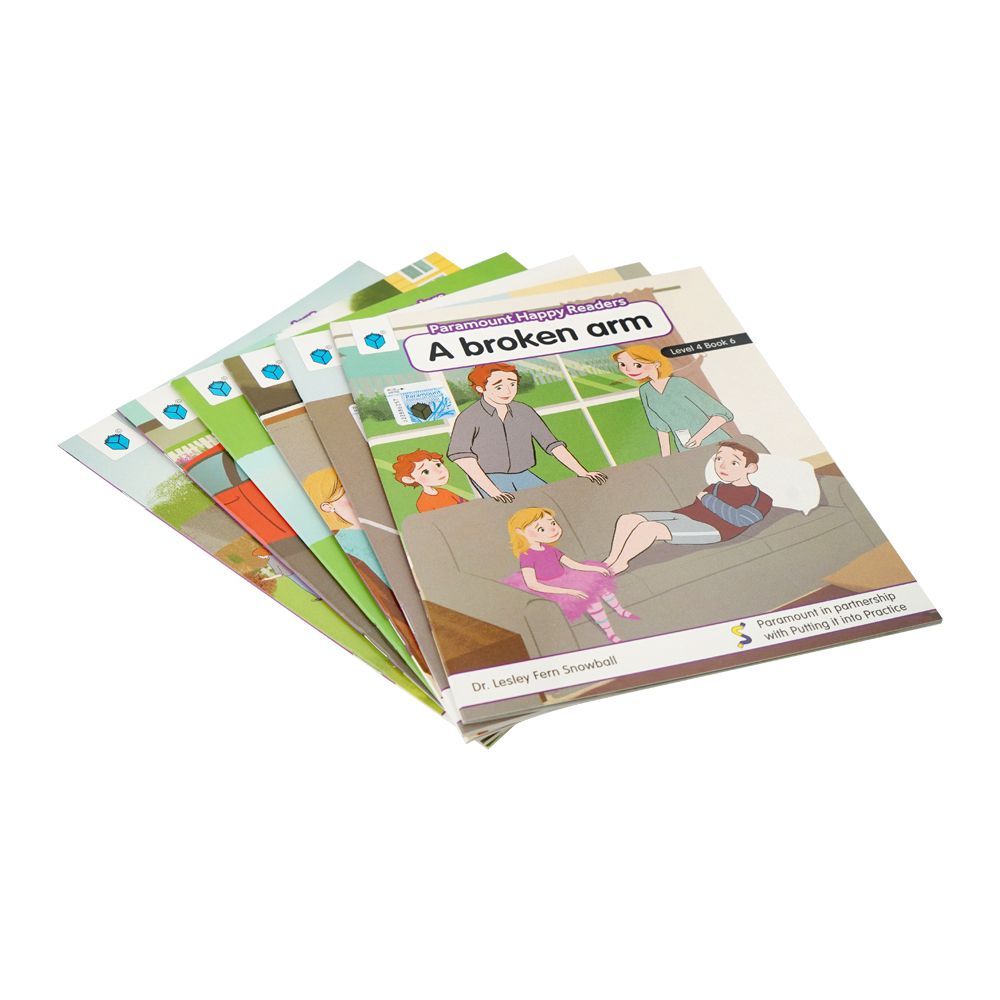 Paramount Books Happy Readers Book, Level 4, 6-Pack