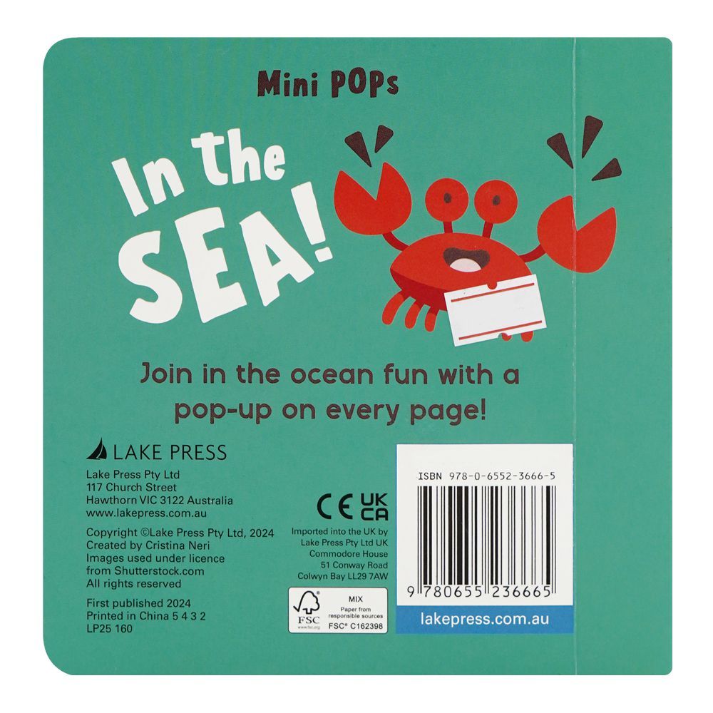 Lake Press Mini Pops In The Sea Book