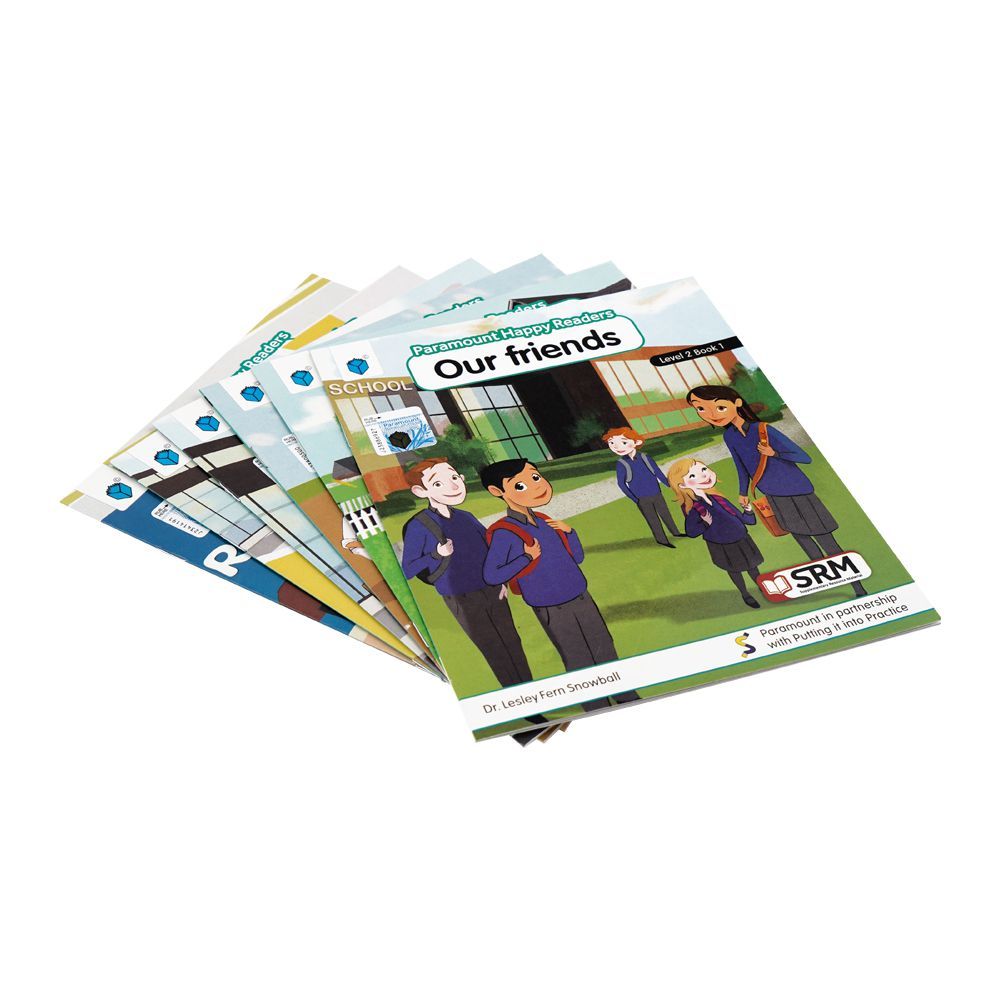 Paramount Books Happy Readers Book, Level 2, 6-Pack
