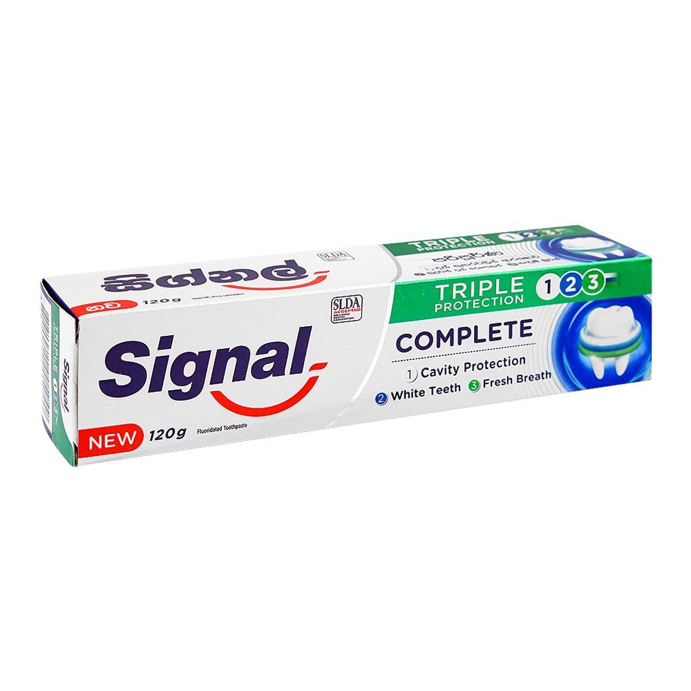 Signal Triple Protection 123 Complete Toothpaste, 120g
