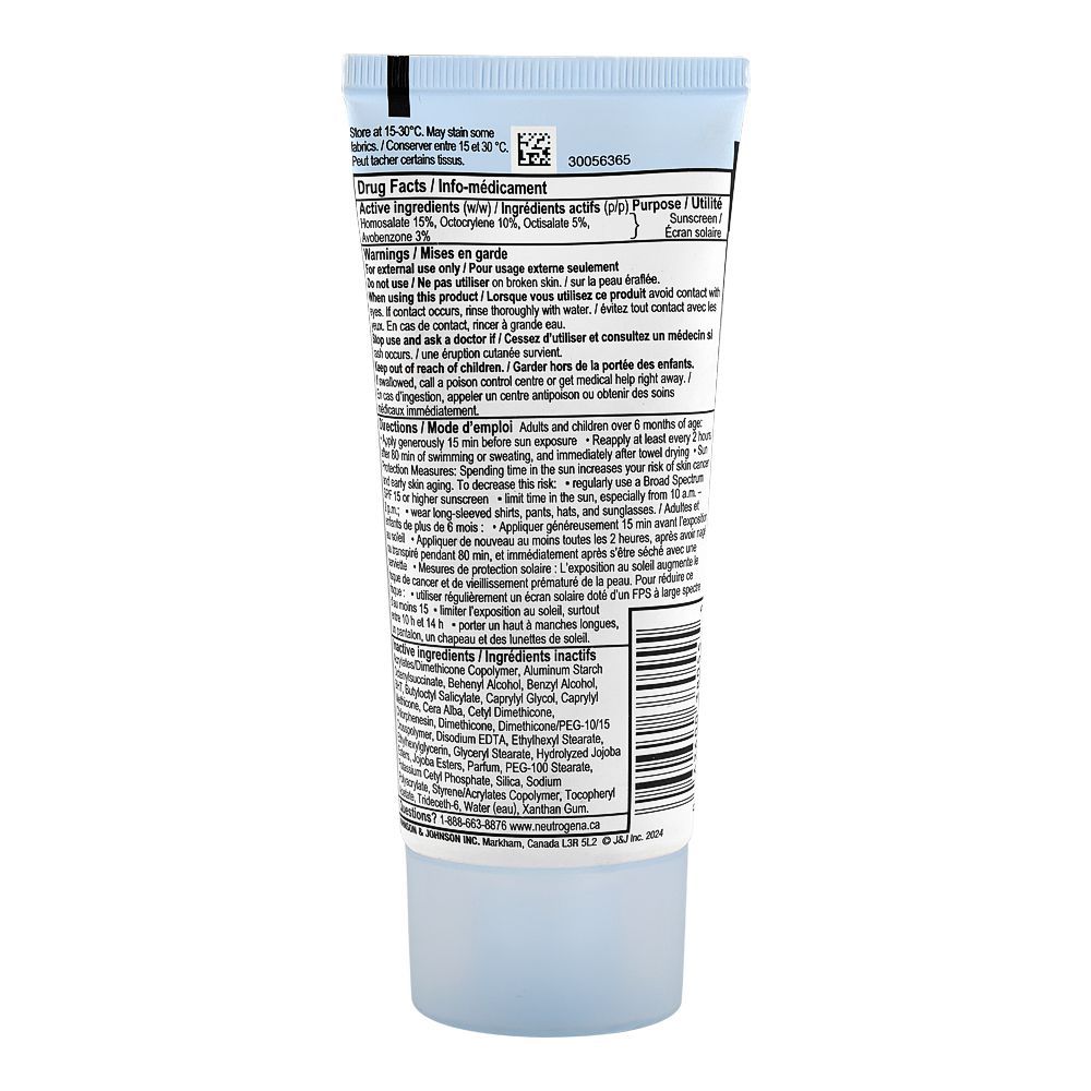 Neutrogena Ultra Sheer Face Visage Sunscreen, SPF-60, Antioxidant ...