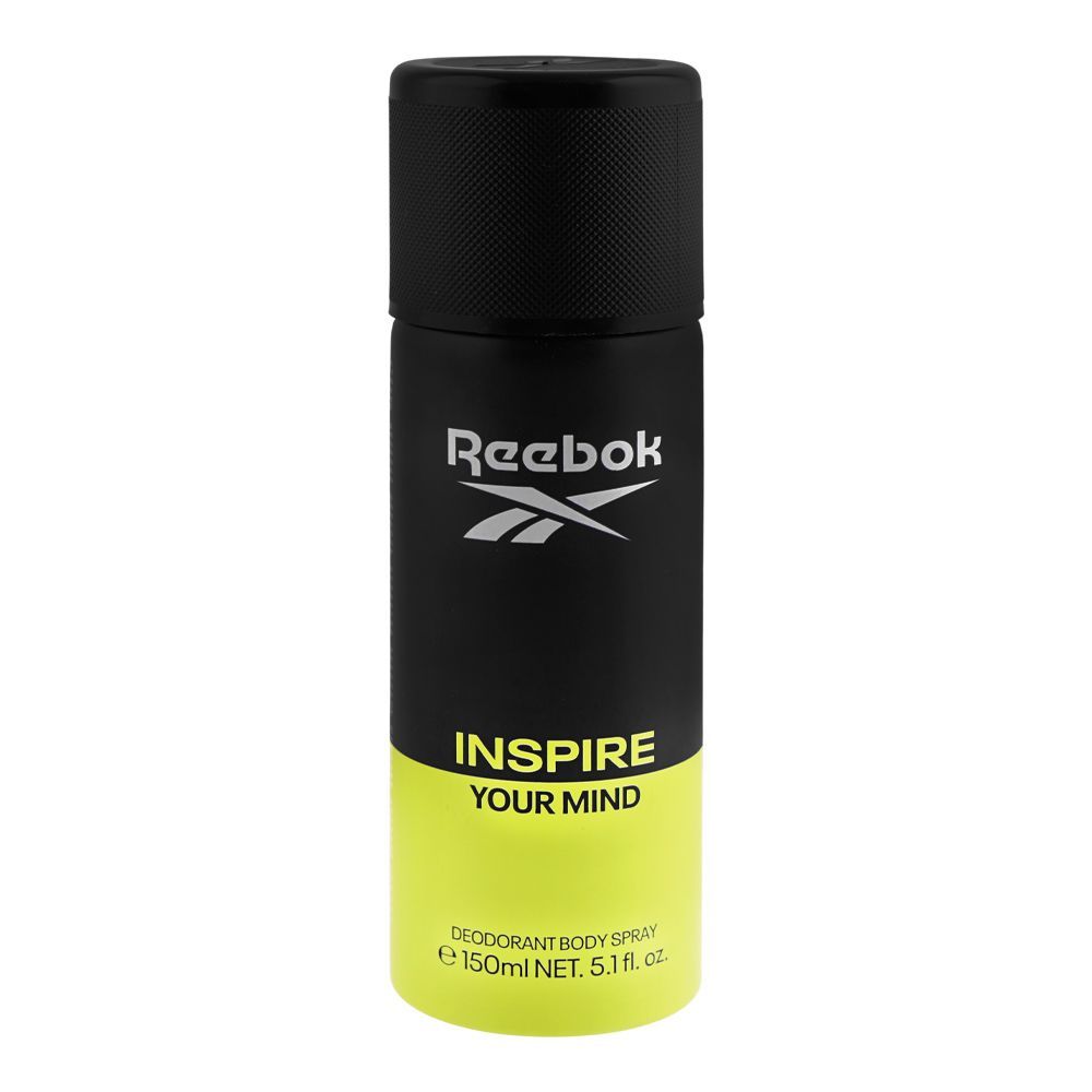 Reebok Inspire Your Mind Men Deodorant Body Spray, Vegan, For Men, 150ml