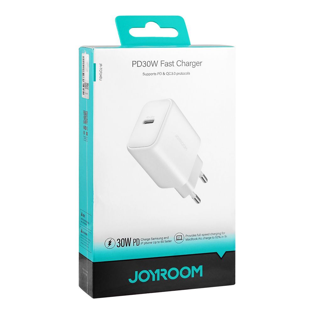 Joyroom PD Fast Charger, For iP phone & Samsung, 30W, PD + QC 3.0 ...