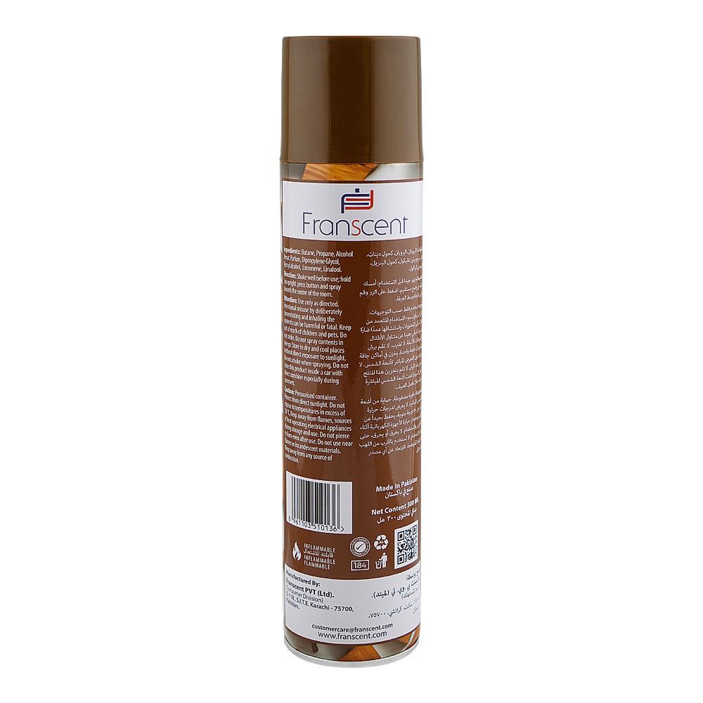 Franscent Air Freshener Wood Land, 300ml