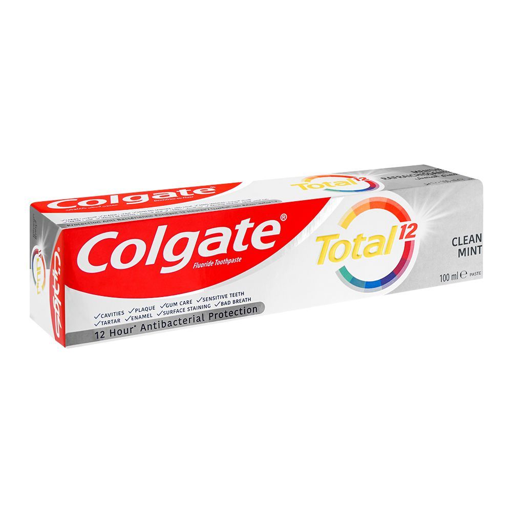 Colgate Total 12 Clean Mint Toothpaste, 100ml