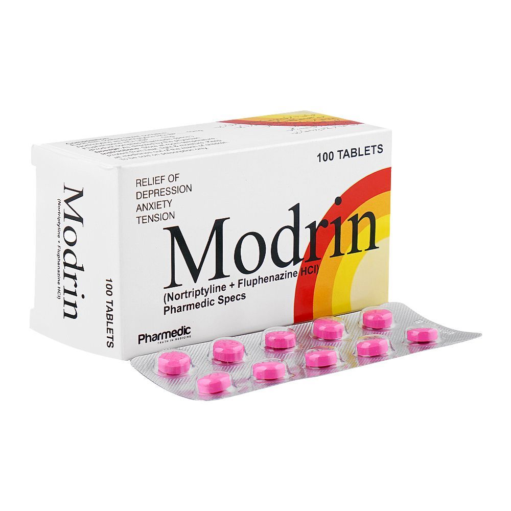 Pharmedic Pharmaceuticals Modrin Tablet, 1-Strip