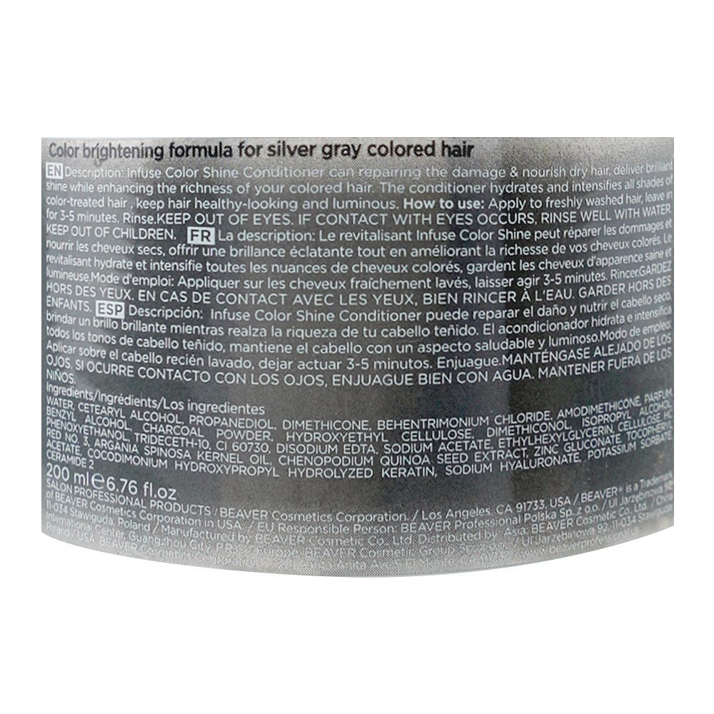 Beaver Color Shine Silver Infuse Conditioner, Sulfate, Paraben ...
