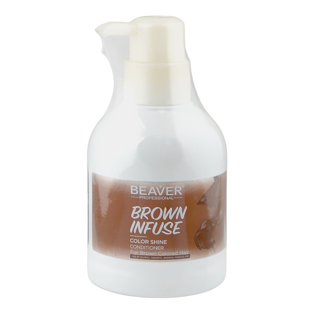 Beaver Color Shine Brown Infuse Conditioner, Sulfate, Paraben & Ammonia ...