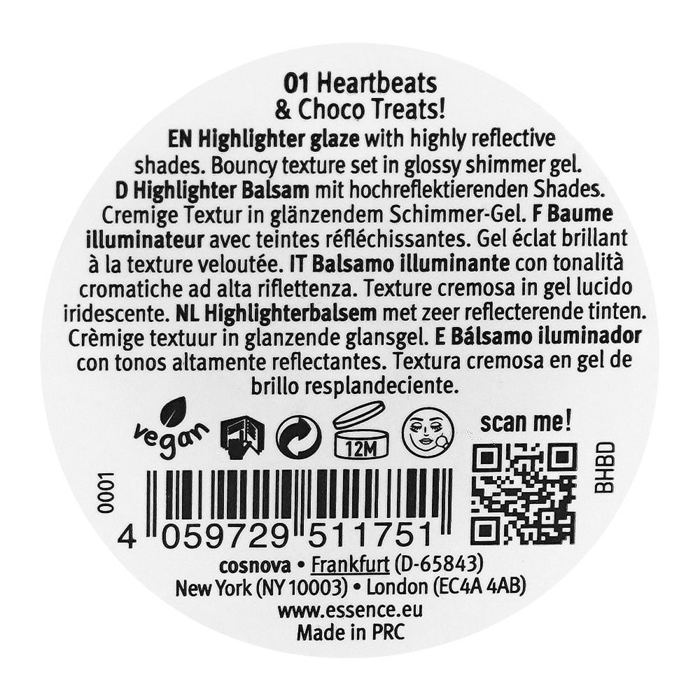 Essence Love It A Choco Lot Highlighter Glaze, Vegan, 01 Heartbeats ...