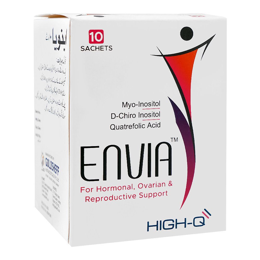 High-Q Pharmaceuticals Envia Sachet, 10-Pack