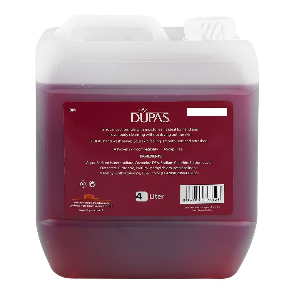Dupas Berry More Hand Wash, 4 Liters