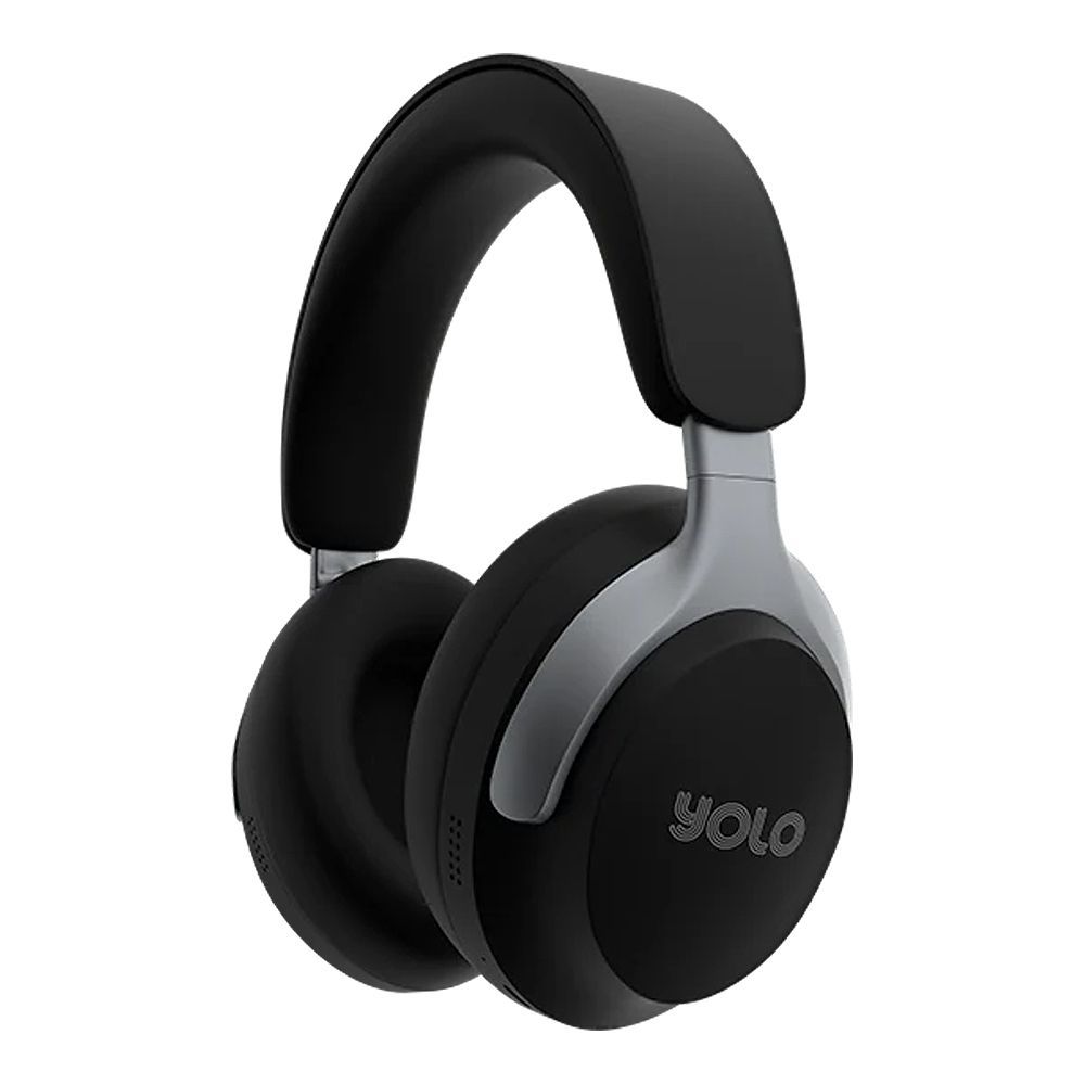 Yolo Nirvana ANC Wireless Headphone, 50 Hours Play Time, Black, Y-512