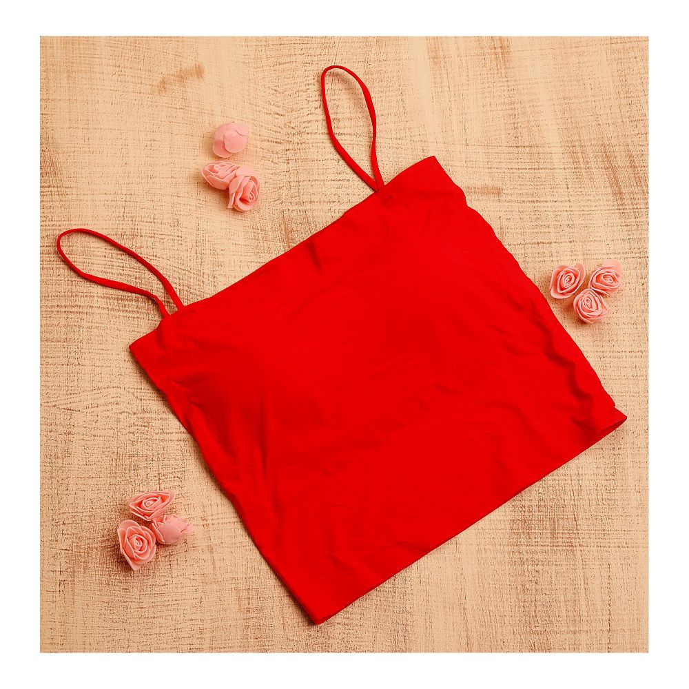 NG Fashion Women's Half Shameez, Free Size, Red, 1888