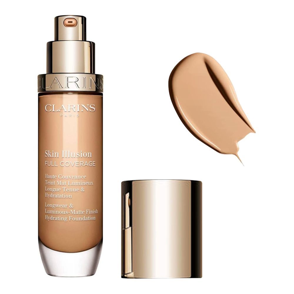 Clarins Paris Skin Illusion Full Coverage Longwear & Luminous-Matte ...