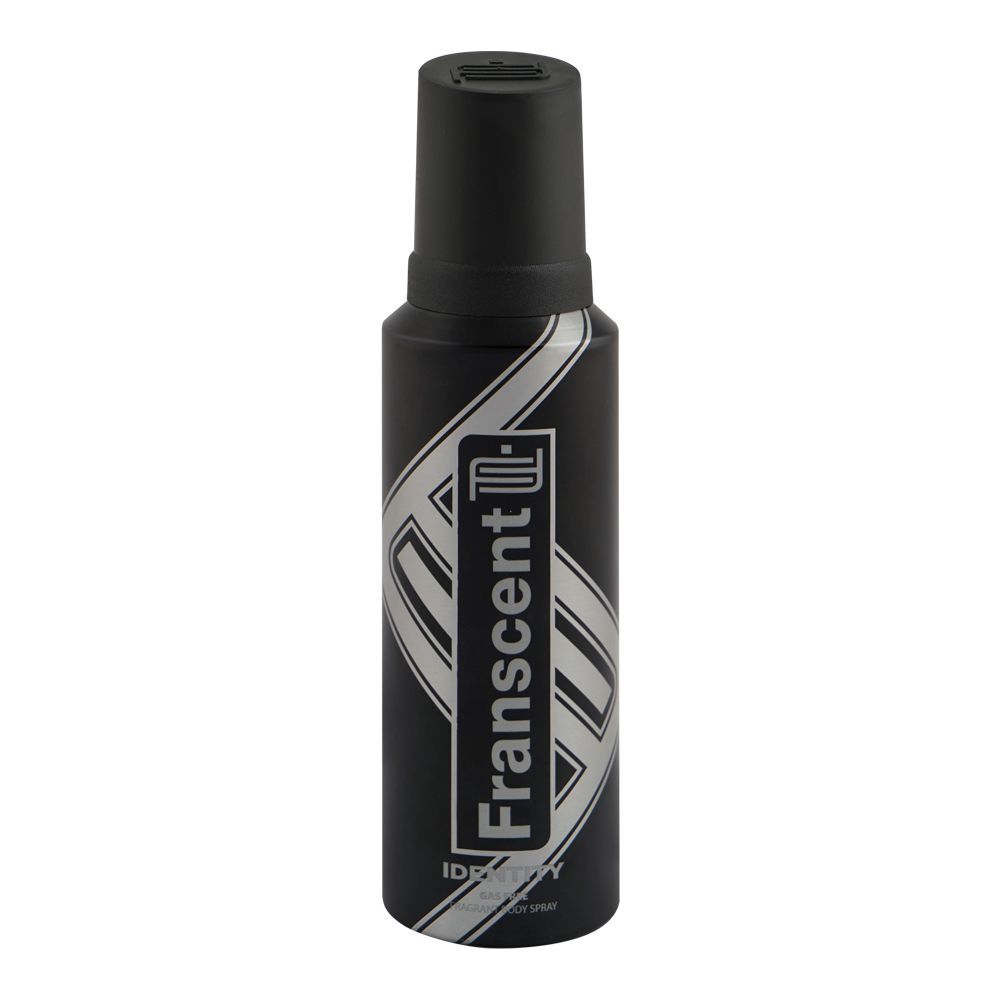 Franscent Identity Gas Free Body Spray, For Men, 120ml