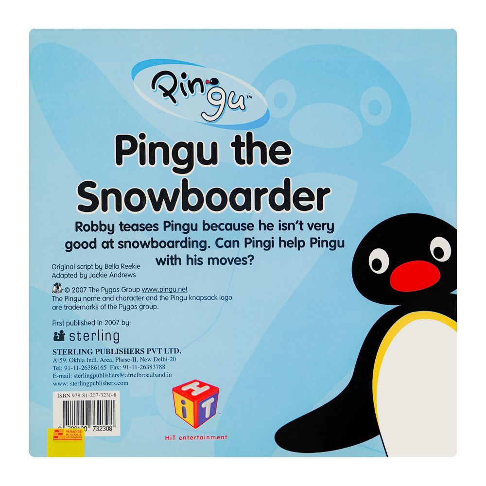 Sterling Publishers Pingu The Snow Boarder Book