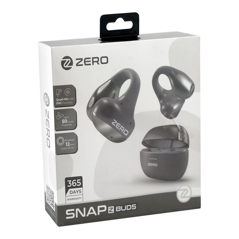 Zero Snap Z-Buds ENC Wireless Earbuds, Up to 7 Hours Play Time, IPX4 ...