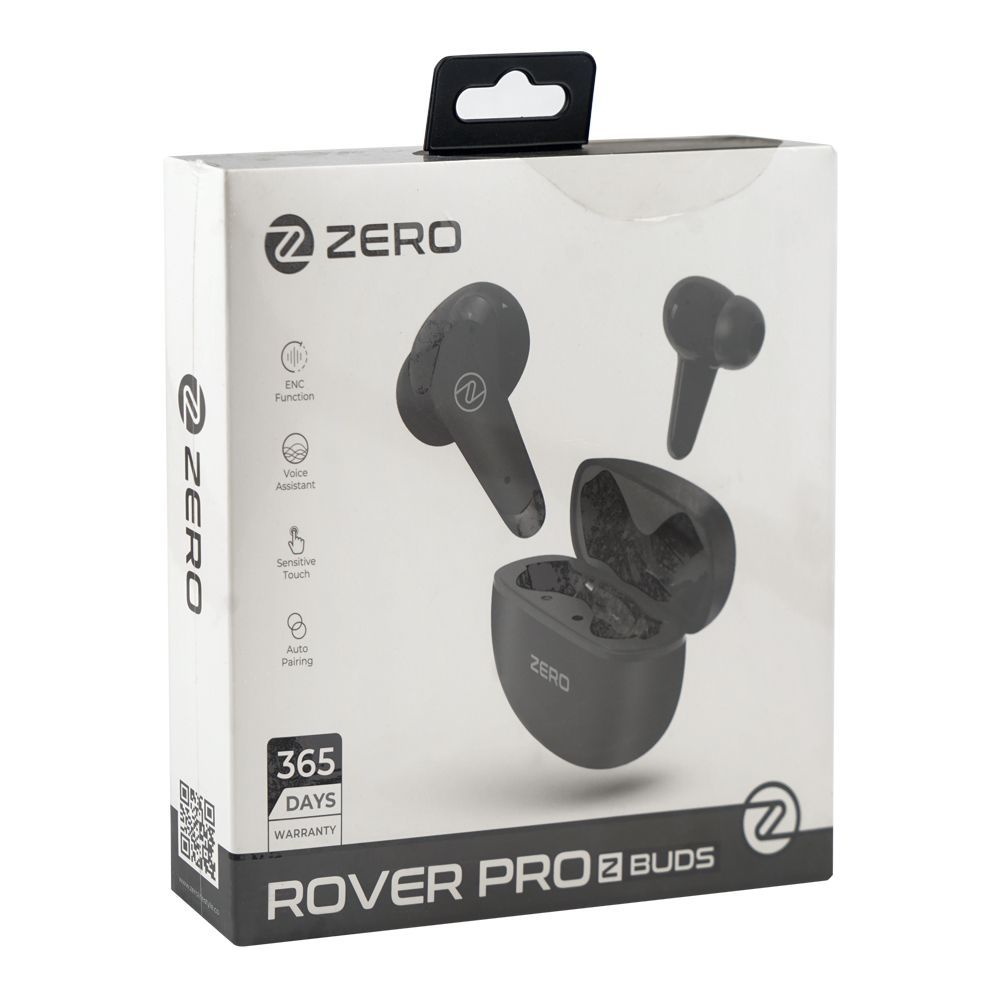 Zero Rover Pro Z-Buds ENC Wireless Earbuds, 600mAh Case Battery, IPX4 ...