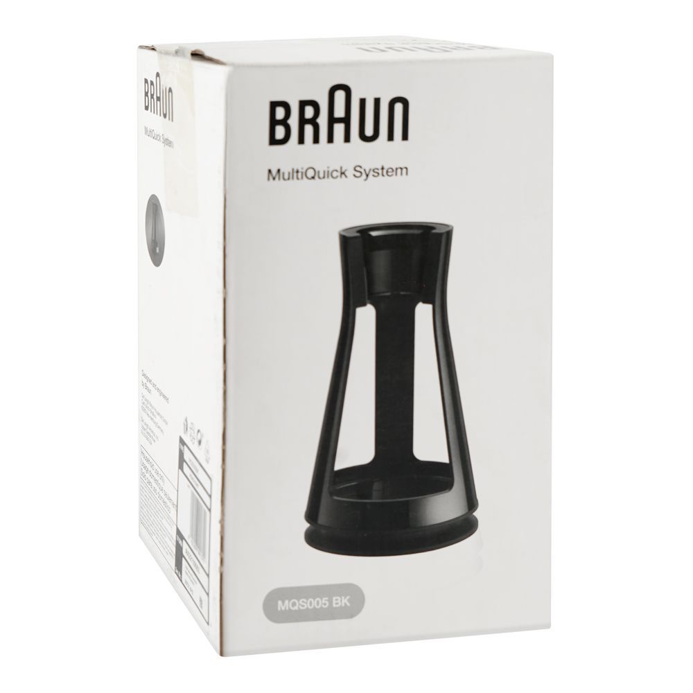 Braun Multi Quick Hand Blender System, BPA Free, MQS005 BK